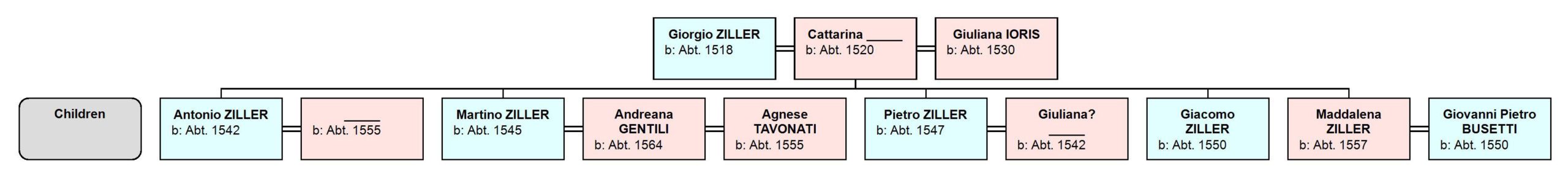 Origins and Evolution of the ZILLER Families of Trentino | Trentino ...